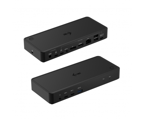 i-tec USB-C/Thunderbolt KVM Docking station Dual Display + Power ...